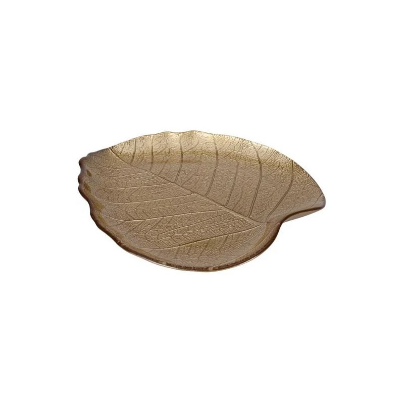 KOOPMAN Poslužavnik stakleni 28cm list