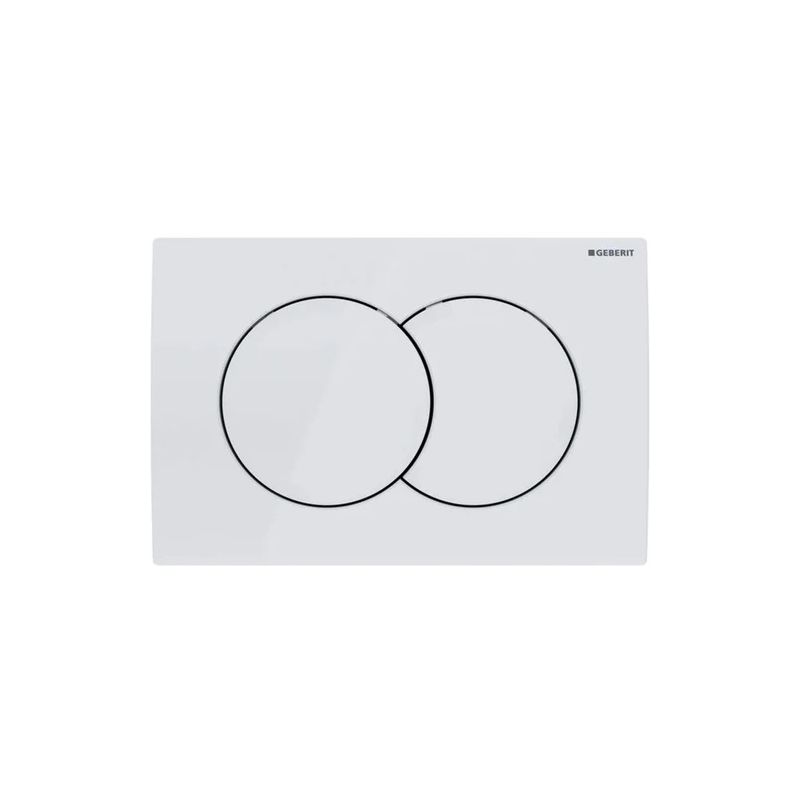 GEBERIT Tipka Delta 01 bela 115.107.11.1