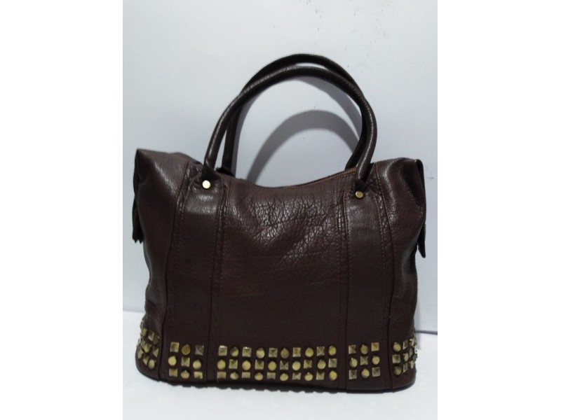 SMH BAGS velika torba,prirodna100%koža,nt60