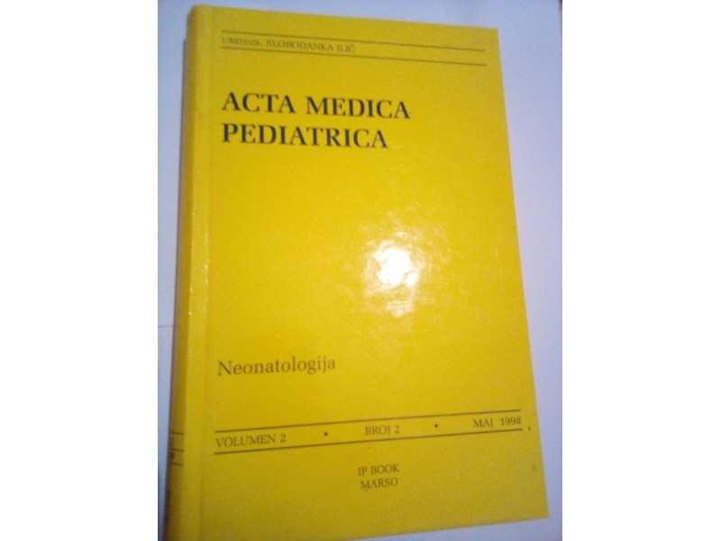 ACTA MEDICA PEDIATRICA - NEONATOLOGIJA