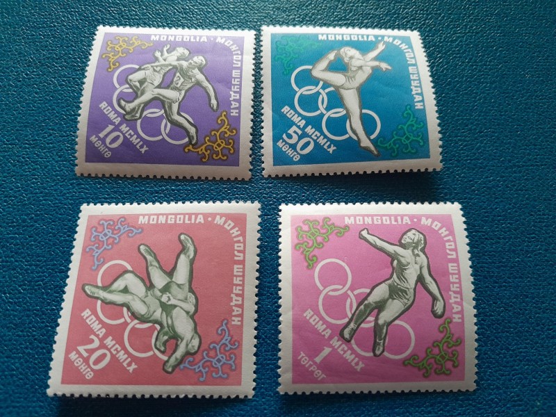Mongolija 1960, Olimpijske igre u Rimu