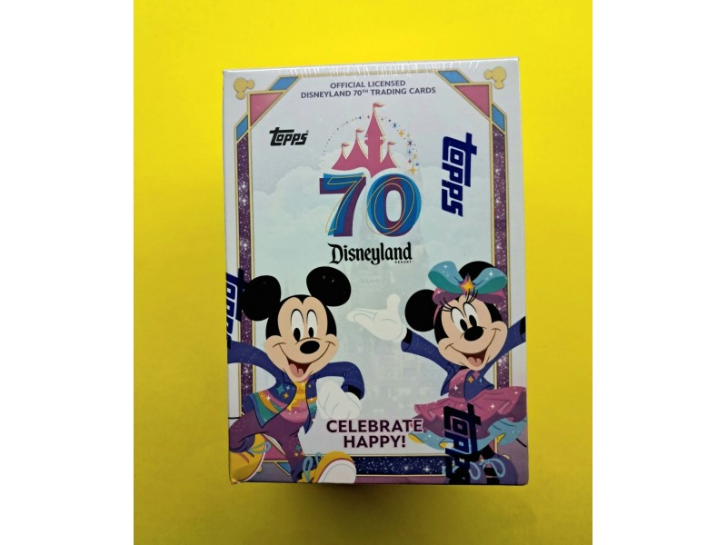 2025 Topps Disneyland 70th Anniversary Value Box