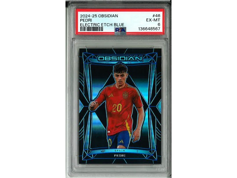 PEDRI Obsidian grejdovana PSA 6 numeracija 20