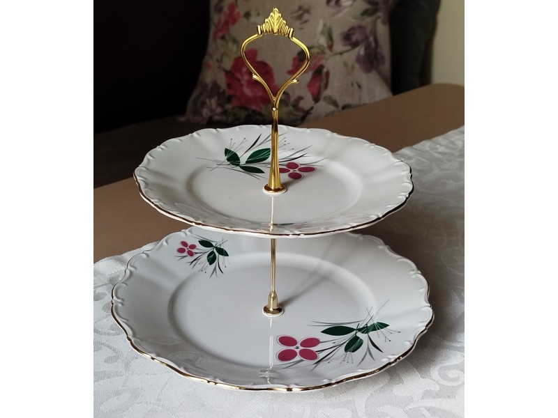 Porcelanski etažer za kolače - SELTMANN porcelan