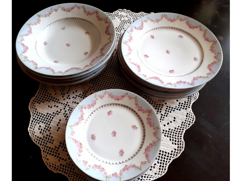 Servis za ručavanje za 5 osoba, porcelan