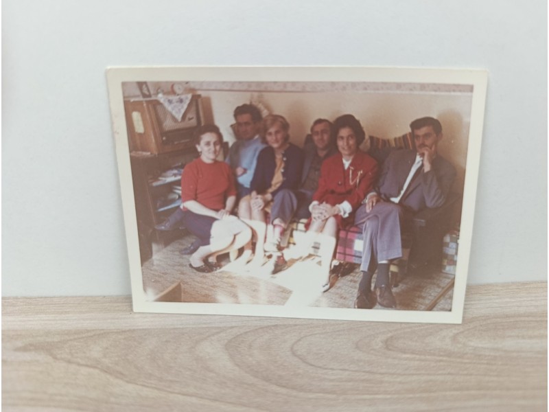 Vintage fotografija prijatelji