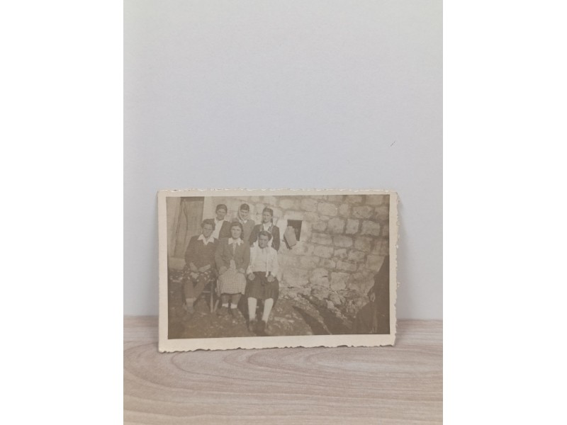 Vintage fotografija dame