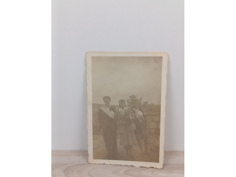 Vintage fotografija svadba