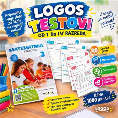 LOGOS TESTOVI OD I DO IV RAZREDA