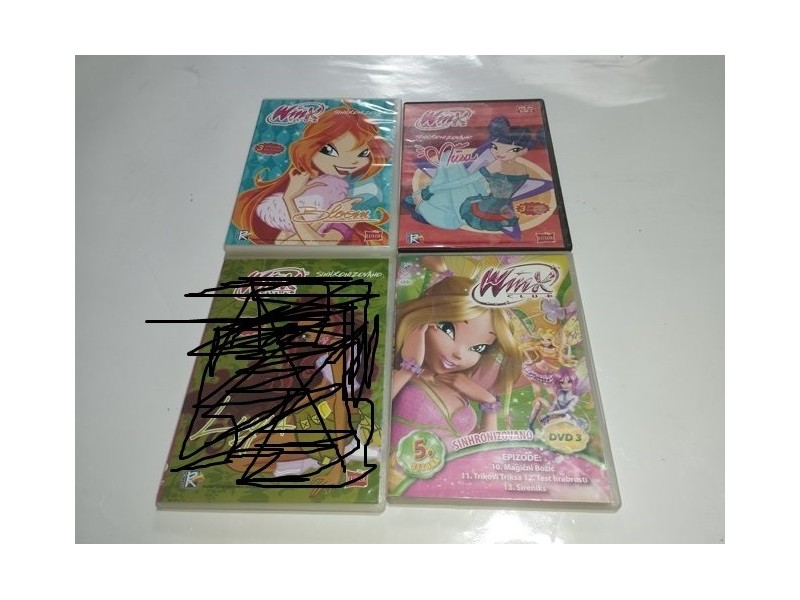 Winx Club 3 dvd ja