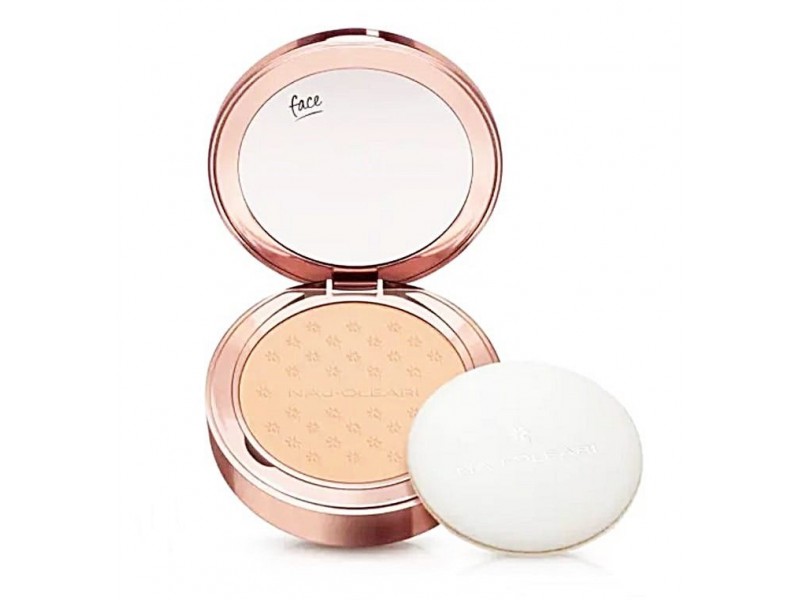 NAJ-OLEARI Skin Caress Presed Powder -02 Rosa Pesca