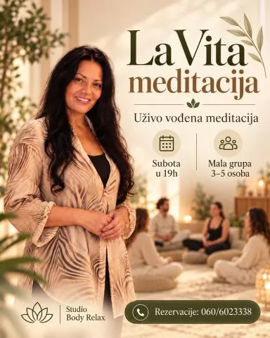 MEDITACIJA UŽIVO SVAKE SUBOTE OD 19H