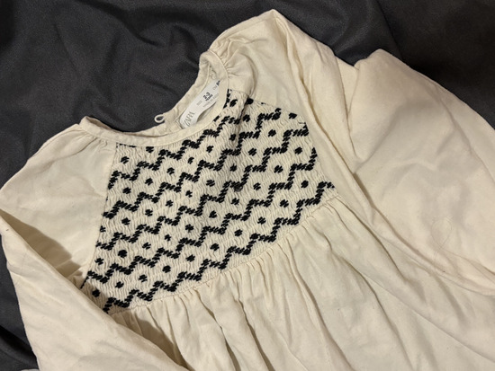 bela zara haljina i karirana h&m obe za 1000