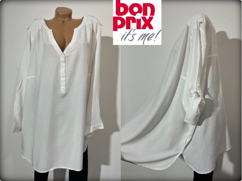 *BONPRIX*Nezna Viskozna tunika*KAO NOVA*56-3XL