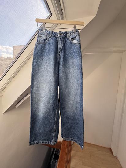 RESERVED WIDE LEG FARMERKE