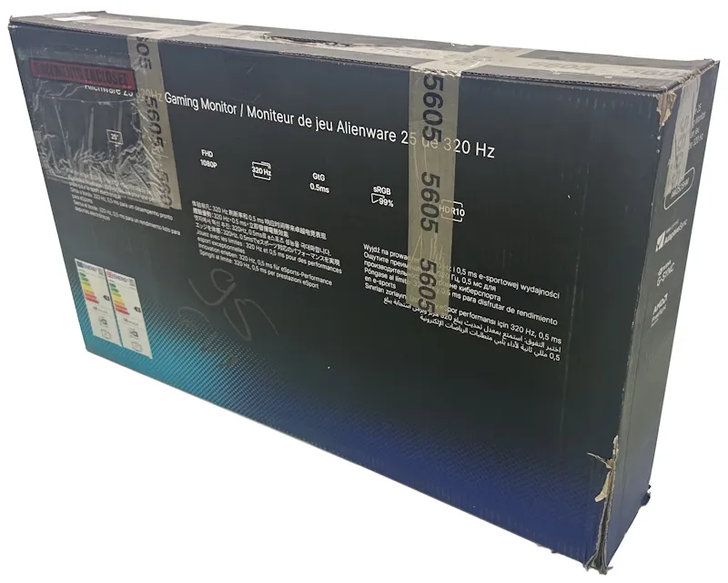 DELL OEM 24.5 inch AW2525HM 320Hz FreeSync/G-Sync Alienware Gaming monitor bulk