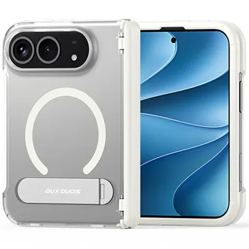 IPHONE DUO DUX DUCIS KIND MAGSAFE CASE WITH KICKSTAND - GREY