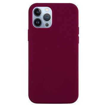 IPHONE 15 PRO MAX LIQUID SILIKONSKA MASKA - BOJA VINA