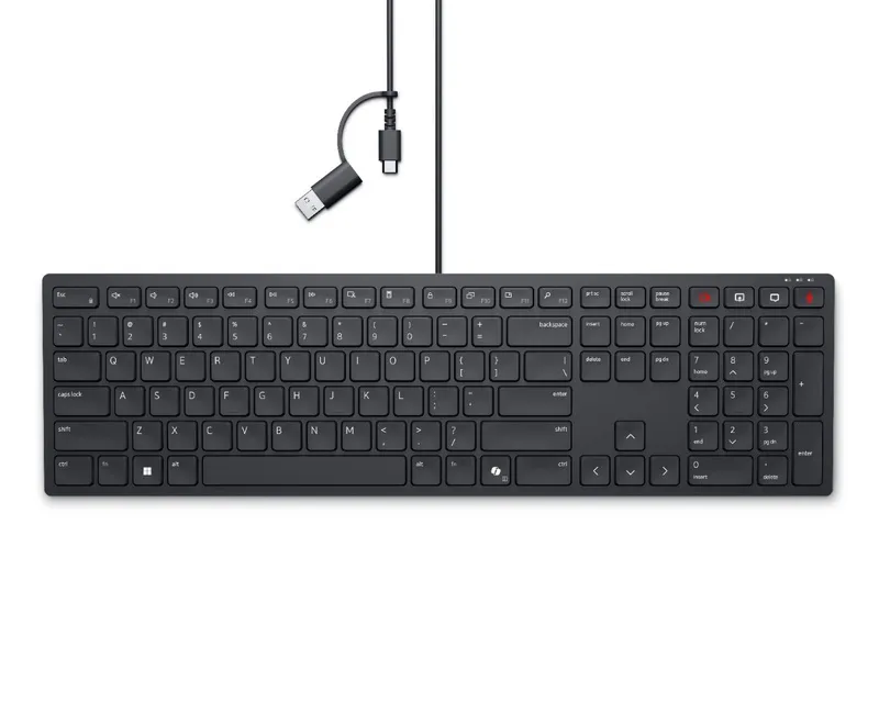 DELL OEM KB525C Pro Collaboration US tastatura crna