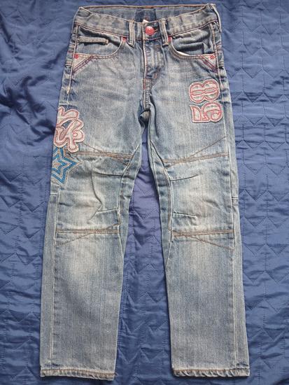 H&M Denim teksas farmerke sa aplikacijom, 116-122