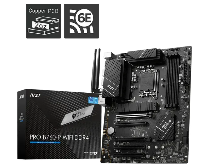 MSI PRO B760-P WIFI DDR4