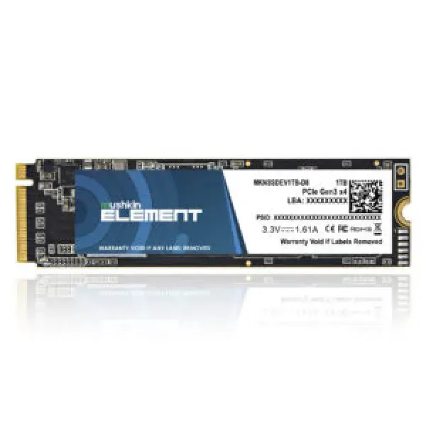MUSHKIN SSD M.2 NVMe 1TB Mushkin Element 2000Mbs/1600Mbs MKNSSDEV1TB-D8
