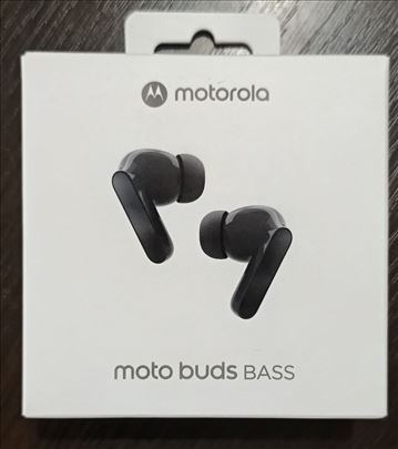 NOVO Motorola Moto Buds Dark Grey slušalice