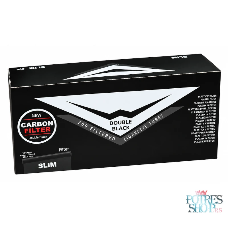 WATSON DOUBLE BLACK SLIM CARBON