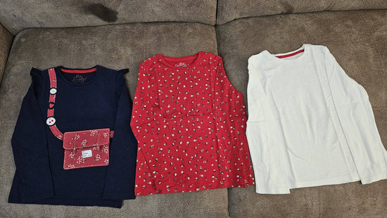 Mothercare 3 bluze vel.110