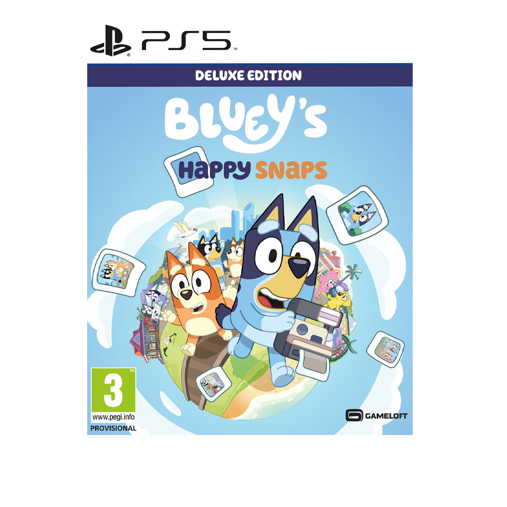 PS5 BLUEY’S HAPPY SNAPS – DELUXE EDITION