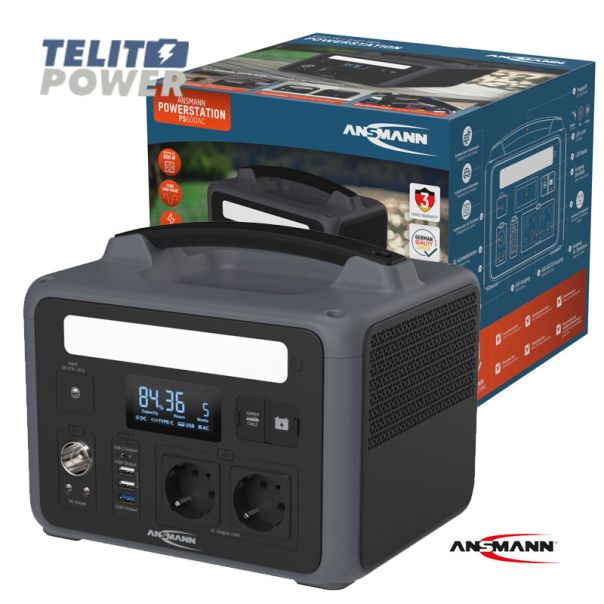 ANSMANN Powerstation 600W – prenosna stanica za napajanje