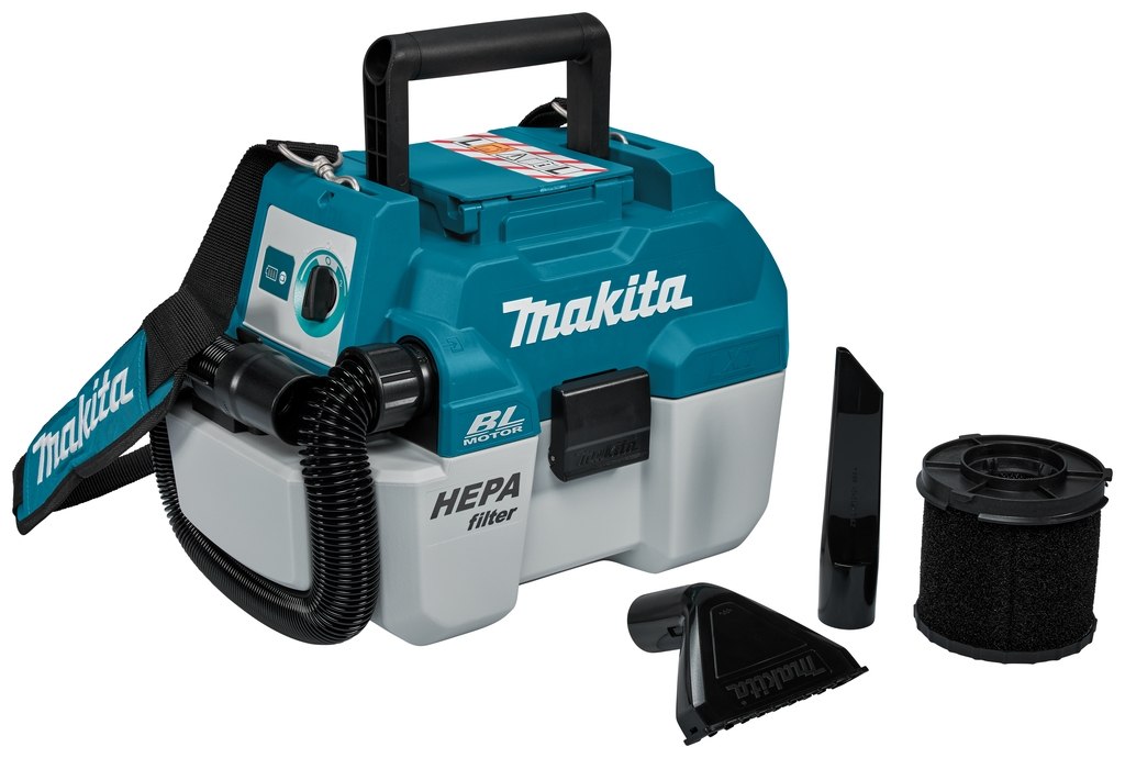 Makita akumulatorski usisivač DVC750LZX3 + Poklon Makita prsluk