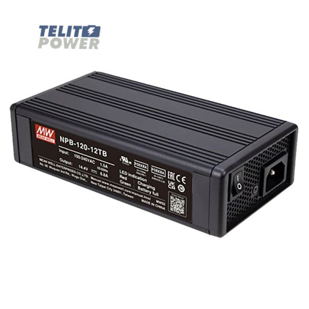 MEANWELL Mean Well NPB-120-12TB – Profesionalni 120W punjač za olovne i Li-ion baterije