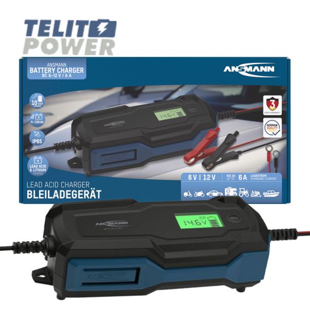 ANSMANN Punjač akumulatora BC 6-12V / 6A ANSMANN