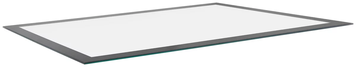 POLICA ZA ORMAR antracit, prozirna 87,8/0,5/55 cm