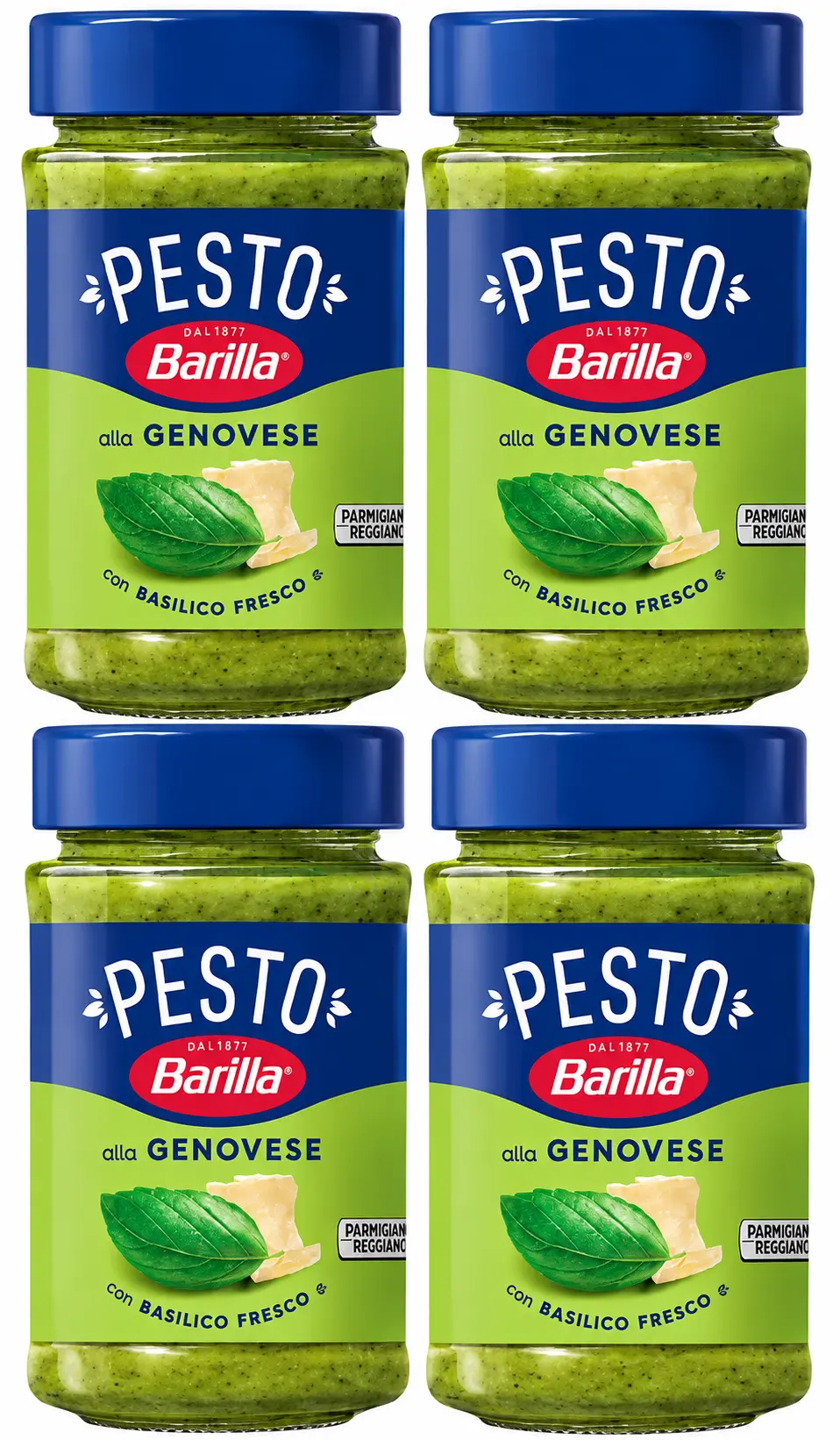 Barilla Pesto genovese sa bosiljkom, 190 g, 4 komada