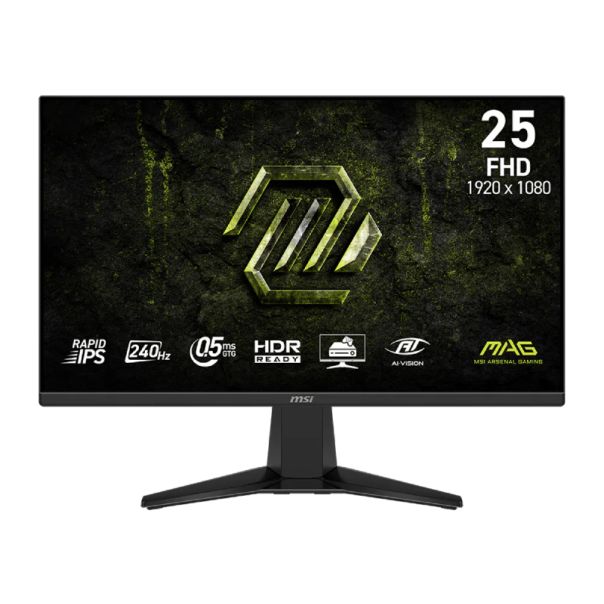 MSI 25 inča MAG 255F X24 FHD 1920x1080 Rapid IPS 240 Hz gaming monitor