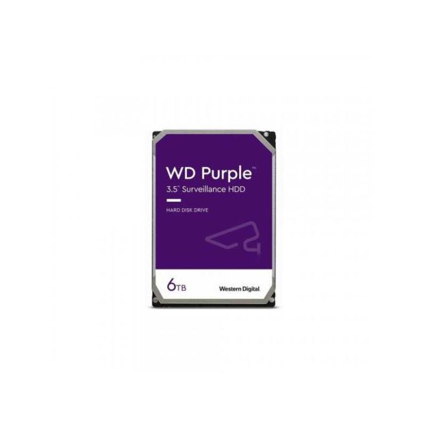 WD HDD 6TB SATA3 62PURZ 64MB Purple