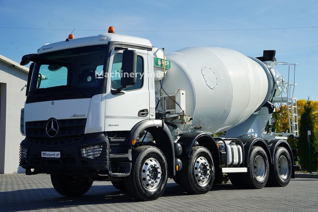 IMER Group na šasiji Mercedes-Benz AROCS 3240 kamion s mešalicom za beton