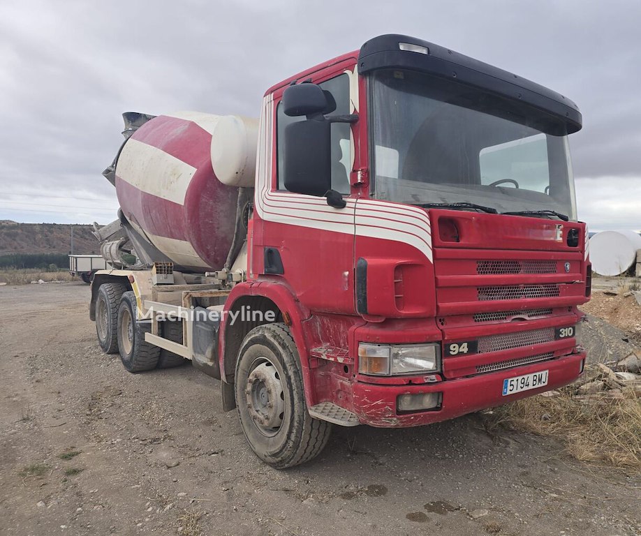 Baryval AMN8/101 na šasiji Scania P94L310 kamion s mešalicom za beton