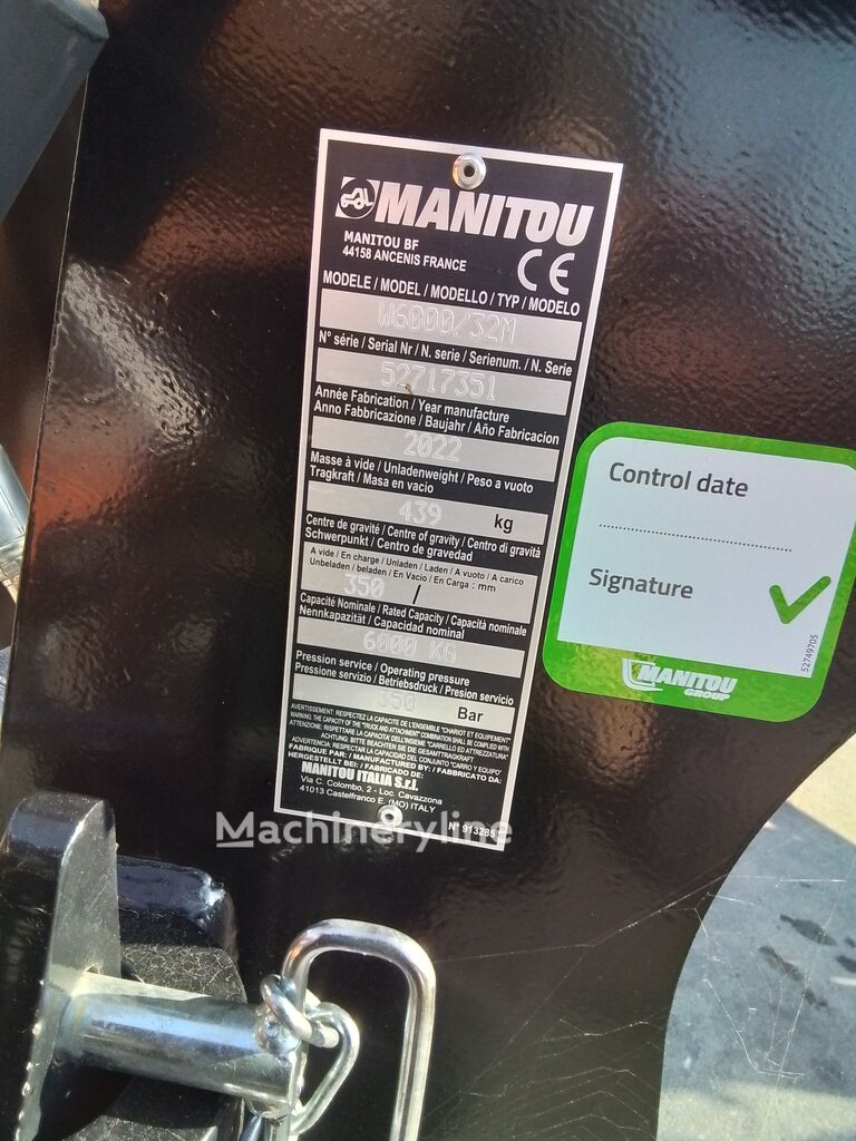 Manitou W6000/32M vitlo za kablove