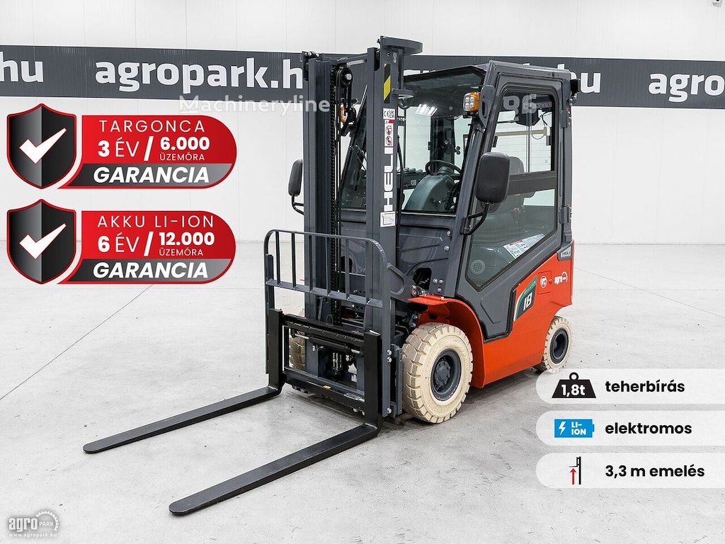 Novi Heli G2-S 1,8 t forklift električni viljuškar