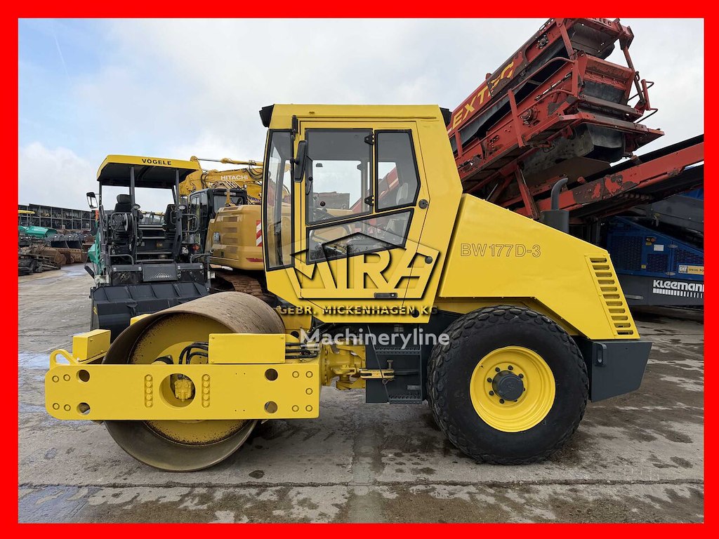 BOMAG BW 177 D-3 kompaktor s jednim valjkom