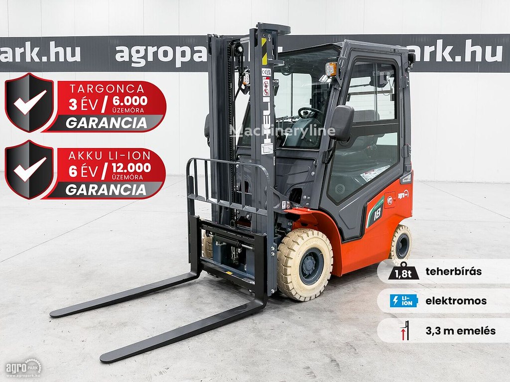 Novi Heli G2-M 1,8 t forklift električni viljuškar