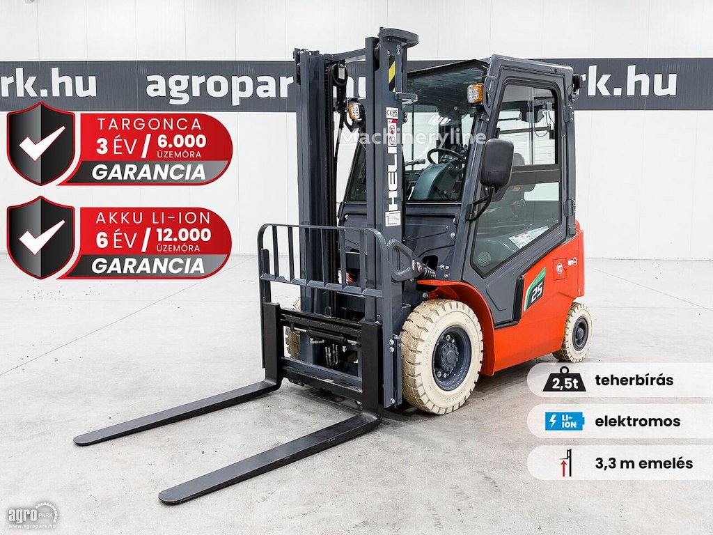 Novi Heli G2-M 2,5 t forklift električni viljuškar