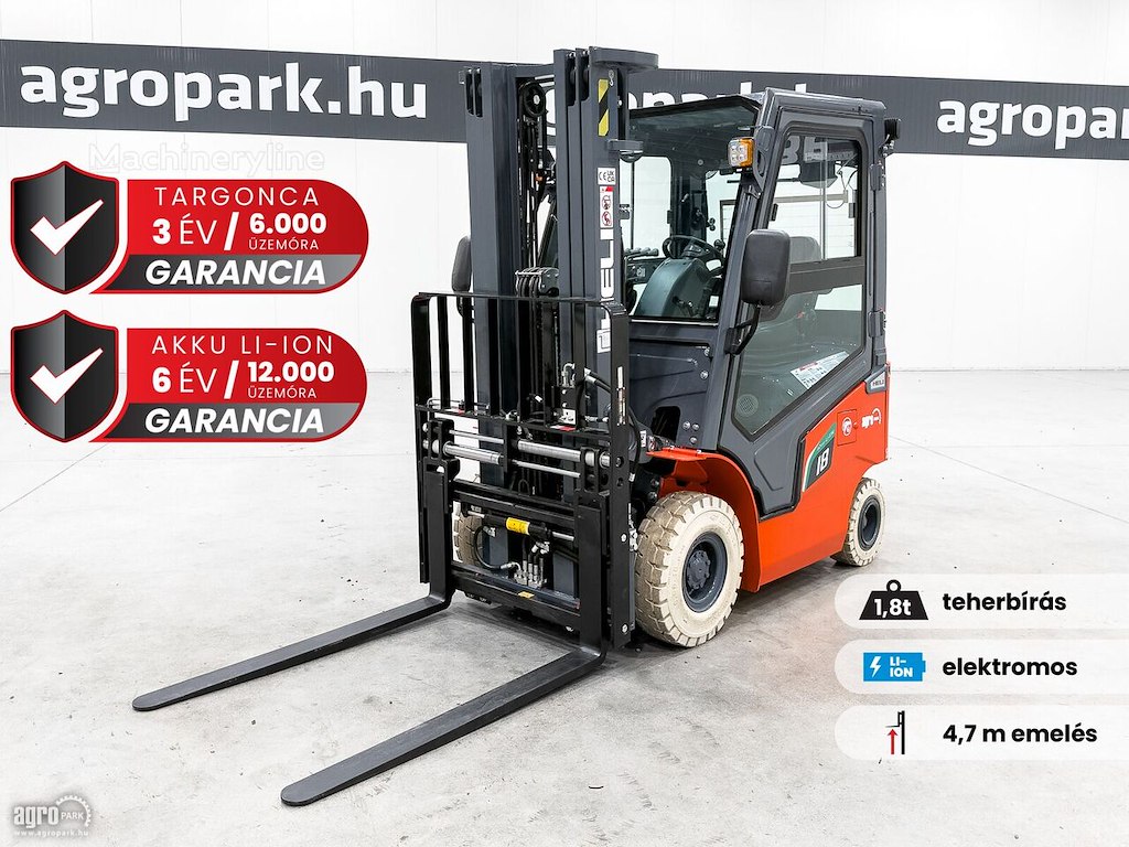 Novi Heli G2-M 1,8 t forklift električni viljuškar