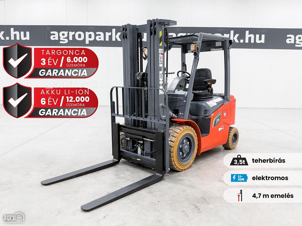 Novi Heli G2-M 3,5 t forklift električni viljuškar