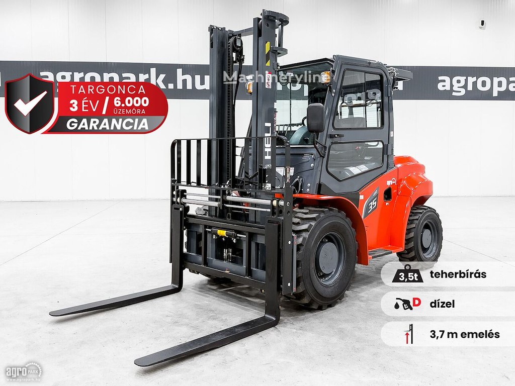 Novi Heli R 3,5 t rough-terrain forklift dizel viljuškar