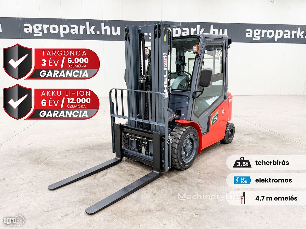 Novi Heli G2-S 3,5 t forklift električni viljuškar