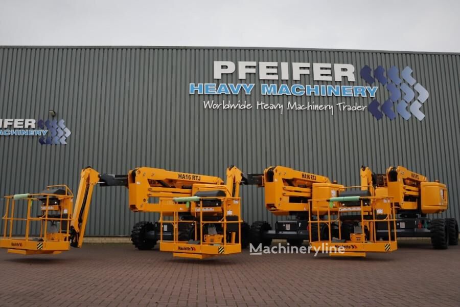 Haulotte HA16RTJ Valid Inspection, Diesel, 4x4 Drive, 16m W hidraulična zglobna platforma